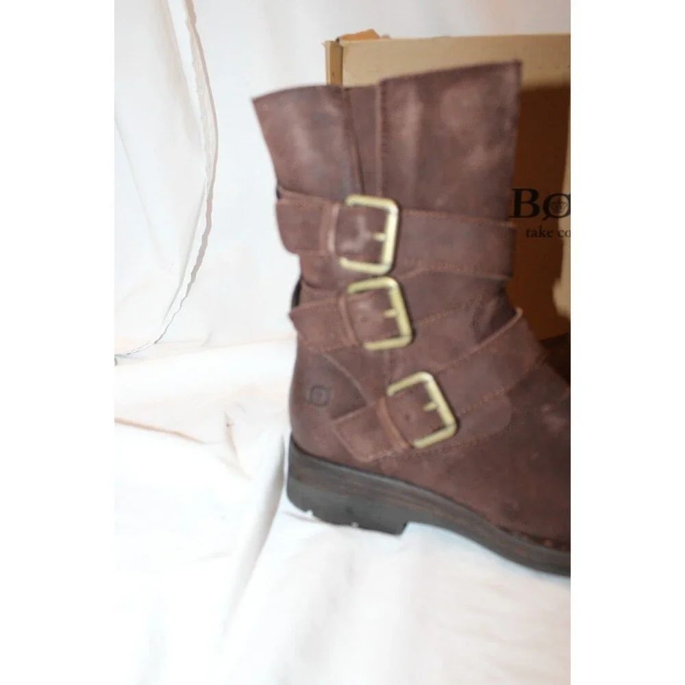 Born | Shoes | Born Mayne Womens Distressed Italian Suede Leather Boots ...